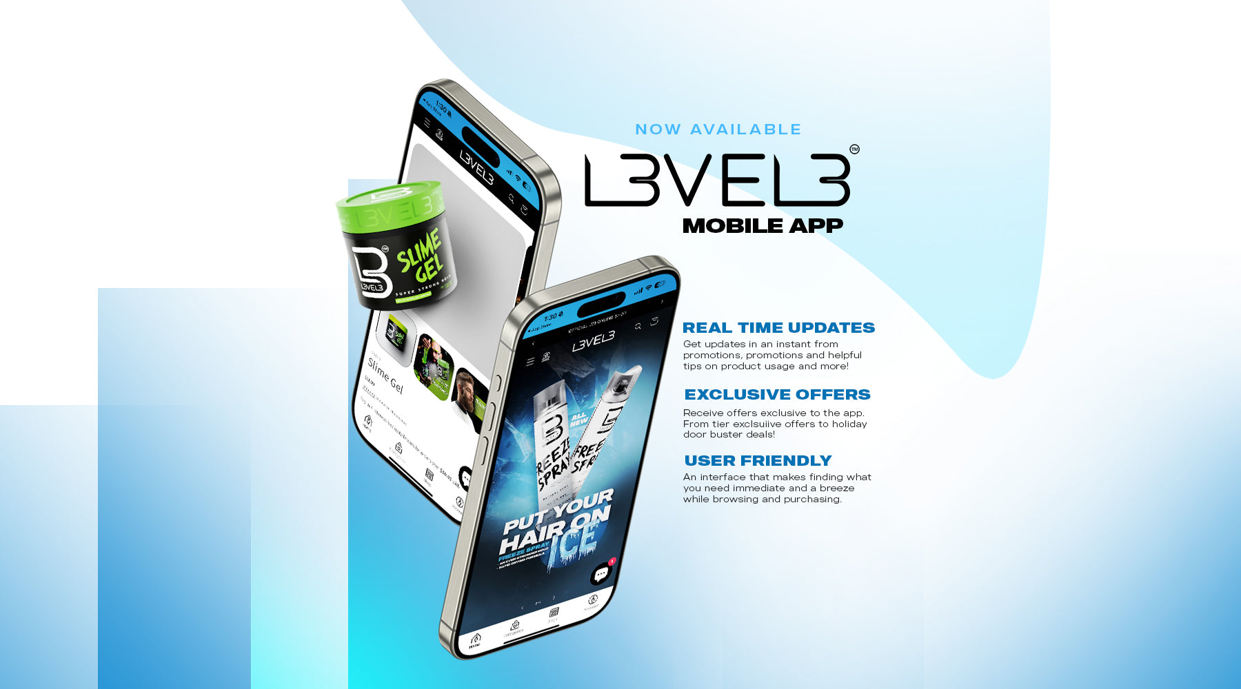 L3VEL3™ | Hair Styling Products, Skincare & More