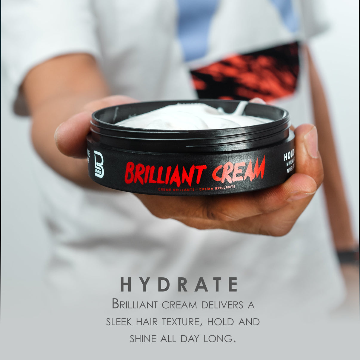 Brilliant Cream | Low Hold Curly Hair Styling Cream | L3VEL3