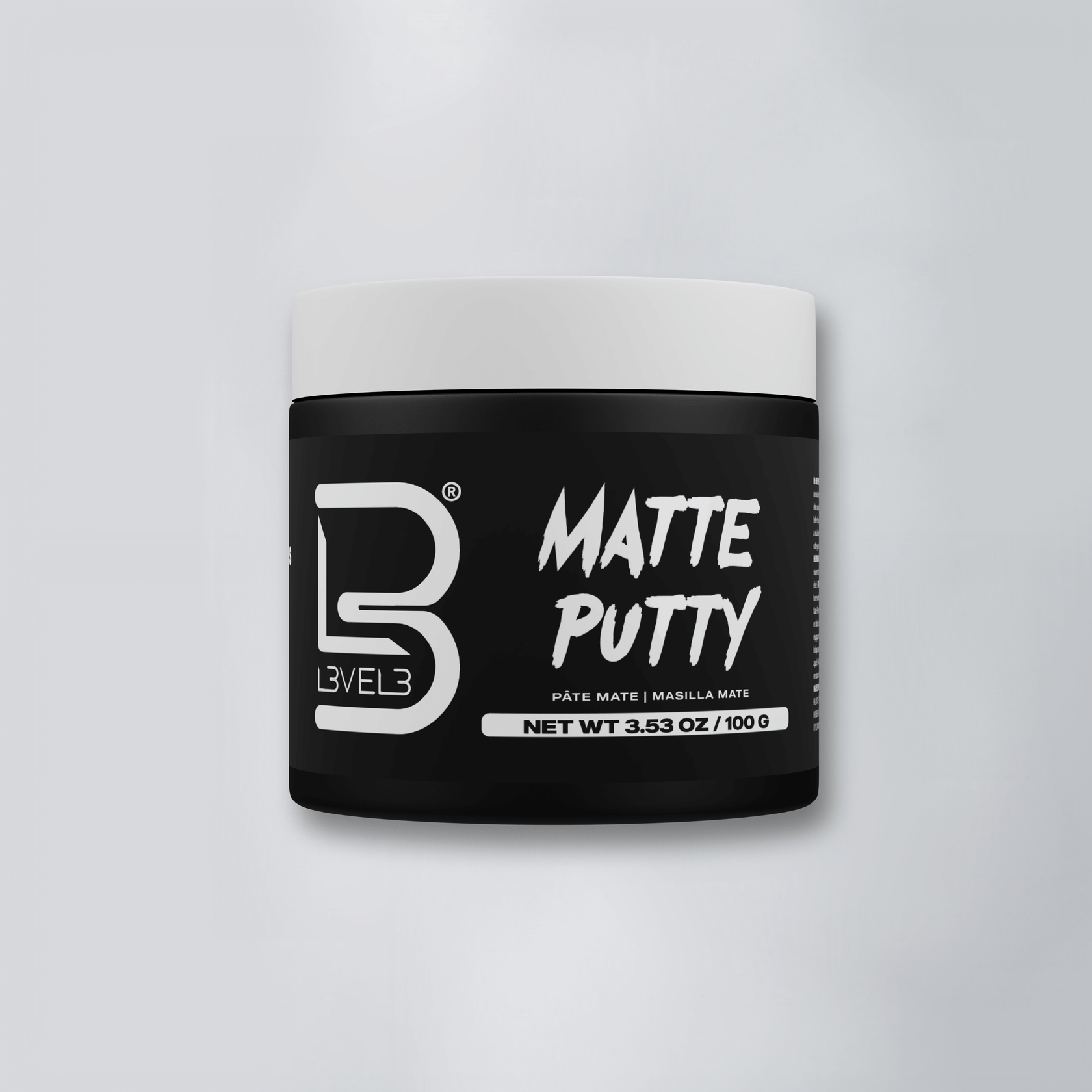 L3VEL3 Matte Putty | Medium Hold & Matte Finish