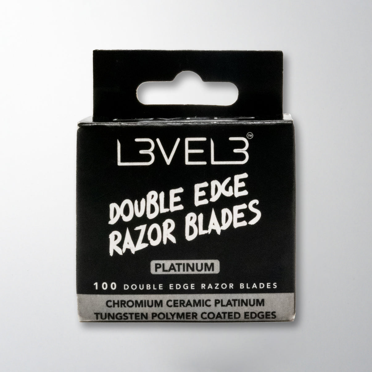 Double Edge Razor Blades | Box of 100 – L3VEL3